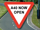 Whats on in Gloucestershire - End of the road for roadworks on the A40 ...